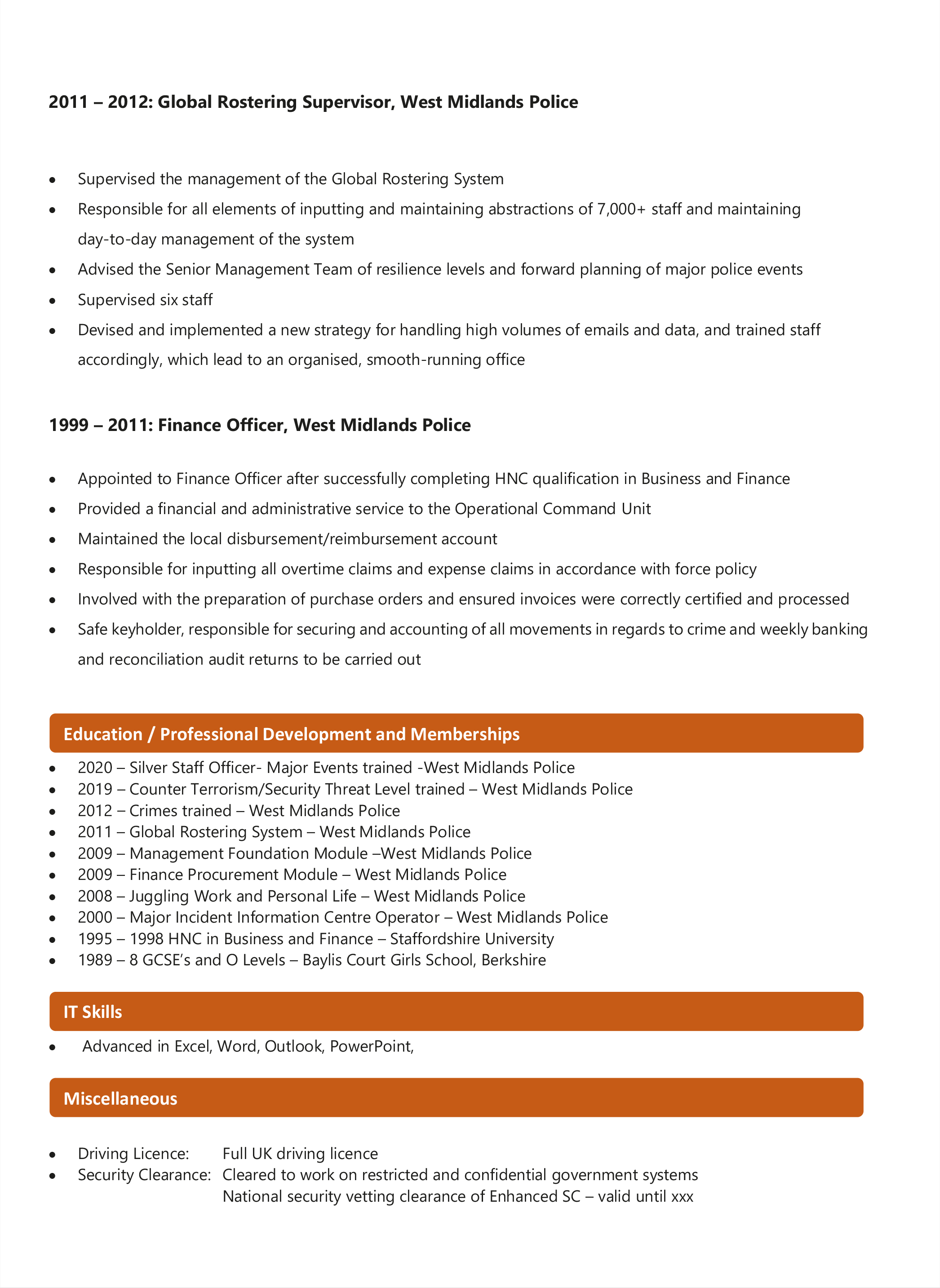 Networking and CVs | Oscar Kilo