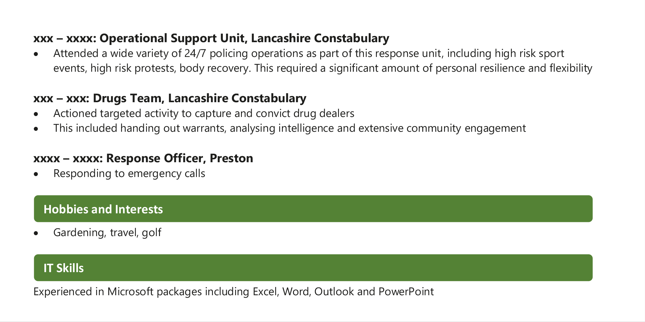 Networking and CVs | Oscar Kilo